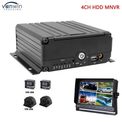 China 4CH 1080P AHD 3G 4G WIFI And GPS SD HHD Mobile NVR For Bus / Truck / Taxi for sale