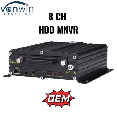 China 8-channel Hard Disk Mobile Network Video Recorder Professional Vehicle Monitoring System For Truck Bus Fleet for sale