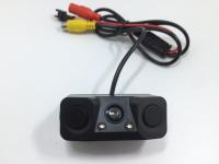 China Universal Vehicle Hidden Camera , Night Vision Reverse Camera With 2 Parking Radar Sensor for sale