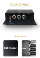 China 8 Sensors Car Parking Kit Buzzer Reverse Backup Radar Sound Alert Indicator Probe System Detect Range 0.4-5M Waterproof IP66 for sale