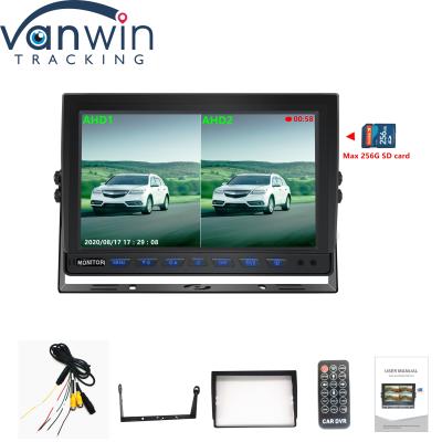 China 10.1 Inch HD TFT LCD Screen Waterproof Vehicle Display for Trucks/Vans Power Supply DC 12V-24V -30C to 80C Night Mode for sale