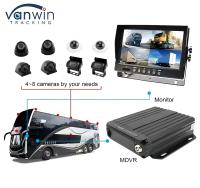 China 1080P Dual SD Card 4 Channel  Mobile Dvr With 4G GPS Wifi Vehicle CCTV Camera for sale