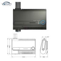 China Intelligent Wifi AHD Video Recording 4G MDVR Hybrid 4CH Vehicle Camera IPC CMSV6 App Remote Control Car Black Box for sale