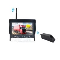 China 7inch Wireless AHD Waterproof Monitor with wireless waterproof camera Kit for Forklift Truck for sale