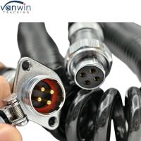 China Heavy Duty Trailer Connector Cable Kit Install 1, 2 Or Up To 4 Cams On A Trailer Or RV for sale