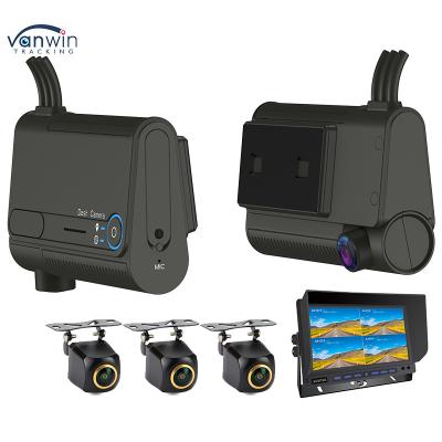 China DC 12V Mini Cmsv7 H.265 1080P Vehicle Camera Auto Dash Cam Mdvr 4g Gps Remote Control Recorder 1-4 Channel Dashcam Cmsv6 Platform Mobile Mdvr for sale
