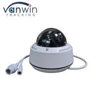 China 1080P HD IP Camera with Good Night Vision , Vandalproof CCTV Vehicle Inside POE Network Dome Camera for Bus for sale