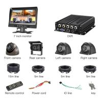 China 4G WiFi GPS Vehicle MDVR Recorder 4 Channel 1080P HD Truck DVR with Night Vision Motion Detection Real-Time Tracking for sale