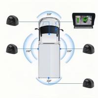 China 360 Degree Surround View 3D Heavy Duty Truck Camera System AI Blind Spot Detection for Truck Bus RV Car Reversing Aid for sale