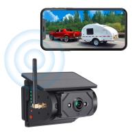 China Hot Selling WiFi Solar Waterproof Wireless Car Camera Rearview And Reverse Camera for sale