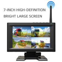 China 7-Inch Waterproof Display Screen 1/2/4CH Wireless Automatic Charging Monitoring Camera System for sale