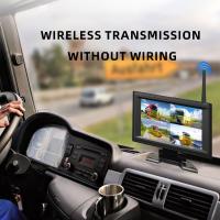 China 7-Inch Waterproof Display Screen 1/2/4CH Wireless Automatic Charging Monitoring Camera System for sale