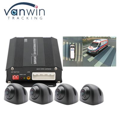 China Real HD 3D Car 360 Surround Bird View Avm System 4x180 Degree Cameras for sale