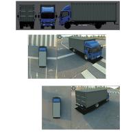 China 1080P AI Intelligent 360 Bird View Image System Panoramic Camera 3D Surround 4 Side Camera Driving Recorder Detection for sale