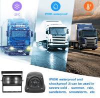 China 1080P 4CH MDVR Camera Waterproof 7 Inch Monitor  Recorder 4G GPS Reverse Backup Camera Vehicle Bus Truck Car Reversing Aid for sale