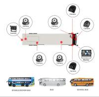 China 1080P 4CH MDVR Camera Waterproof 7 Inch Monitor  Recorder 4G GPS Reverse Backup Camera Vehicle Bus Truck Car Reversing Aid for sale