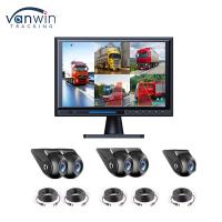 China Truck DVR 5CH Quad Split Monitor for sale