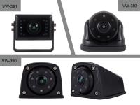 China Eyeball Bus Surveillance Camera 7 IR Lights With 1.58mm Waterproof Lens for sale