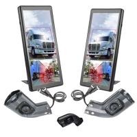 China Truck Side Recorder 18.88 Inch Touch Screen Mirror Camera Sony Lens Parking Monitoring Driving Recorder for sale