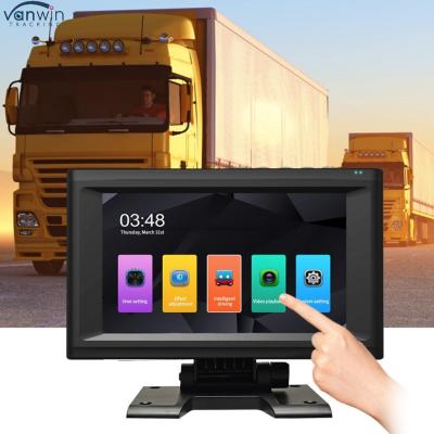 China AI MDVR 7 Inch Touchscreen Video Recorder Featuring Four Channel Panoramic Monitoring and Blind Spot Detection System for sale