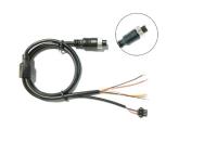 China Car Video Extension Cable 4 Pin female Aviation with 5 or 6 wires Adapter for Truck, Trailer for sale