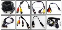 China 4-Pin Aviation Male to Female Aviation Extension Cables for Vehicle security system for sale