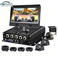 China 1080P 4CH Mobile DVR with 4G SIM WiFi GPS Video Vehicle Truck CCTV Camera  DVR System for sale