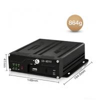 China 1080P 4CH Mobile DVR with 4G SIM WiFi GPS Video Vehicle Truck CCTV Camera  DVR System for sale