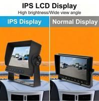 China Professional 4CH 1080P Vehicle Mobile DVR System 4G WiFi GPS with 7 Inch Monitor Waterproof Reverse Camera for Truck Bus Fleet for sale
