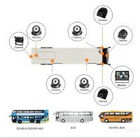 China Professional 4CH 1080P Vehicle Mobile DVR System 4G WiFi GPS with 7 Inch Monitor Waterproof Reverse Camera for Truck Bus Fleet for sale