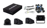 China 360 Degree SD Card Mobile DVR High Definition Mini Basic 4CH AHD With 128GB TF Card for sale