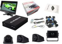 China 360 Degree SD Card Mobile DVR High Definition Mini Basic 4CH AHD With 128GB TF Card for sale