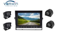 China Sturdy 4CH 1080P LCD Quad Car Video Monitor DVR 12~24V With 4 Channel HD Inputs for sale