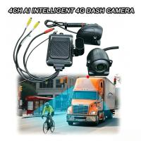 China 4-Channel AI 4G Dash Cam | DMS/ADAS Driver Behavior Detection, Magnetic Cameras for sale
