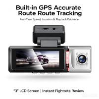China 3‑Channels AI 4G Dash Camera 4K Front, ADAS & DMS, GPS Tracking, 24/7 Parking Monitor for sale