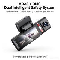China 3‑Channels AI 4G Dash Camera 4K Front, ADAS & DMS, GPS Tracking, 24/7 Parking Monitor for sale