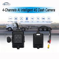 China 4 Channels AI Intelligent 4G Mobile Digital Video Recorder Dash Camera System GPS Tracking Night Vision Cloud Remote Monitoring for sale