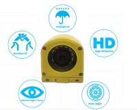China Yellow Metal Waterproof CCTV Surveillance Camera CCD 700TVL Side View For Bus / Truck for sale