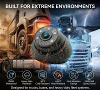 China AI Blind Spot Detection Camera BSD with Pedestrian & Cyclist Alert – 1080p IP69K for Commercial Trucks for sale