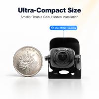 China Mini Metal Shell High-Definition Large Angle Waterproof Truck Camera Reverse Camera for sale