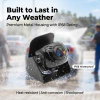 China Mini Metal Shell High-Definition Large Angle Waterproof Truck Camera Reverse Camera for sale