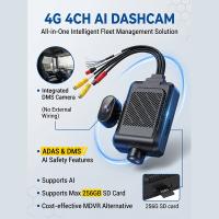 China Smart 4G Dash Recorder with AI Video Telematics GPS WiFi & SOS Panic Button for Fleet Safety for sale