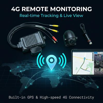 China Smart 4G Dash Recorder with AI Video Telematics GPS WiFi & SOS Panic Button for Fleet Safety for sale
