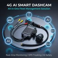China Smart 4G Dash Recorder with AI Video Telematics GPS WiFi & SOS Panic Button for Fleet Safety for sale