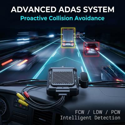 China 4G LTE AI Fleet Dashcam with Real-time Accident Recording and Driver Behavior Monitoring for Fleet Safety for sale