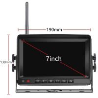 China Wireless AHD 1080P Car Backup Camera System 9