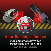 China 4G Mobile DVR Kit with AI Monitoring and Active Braking AEBS System for Trucks for sale