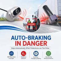 China 4G Vehicle CCTV DVR With Built-In AEBS Automatic Emergency Braking System ADAS+DSM+BSD Active Safety For Trucks & Buses for sale