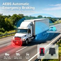 China 4G Vehicle CCTV DVR With Built-In AEBS Automatic Emergency Braking System ADAS+DSM+BSD Active Safety For Trucks & Buses for sale