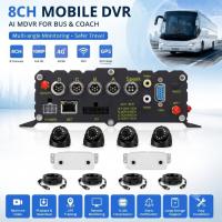 China AI Passenger Counting MDVR With DMS ADAS BSD And 4G WiFi 98% Accuracy For Fleet Management for sale